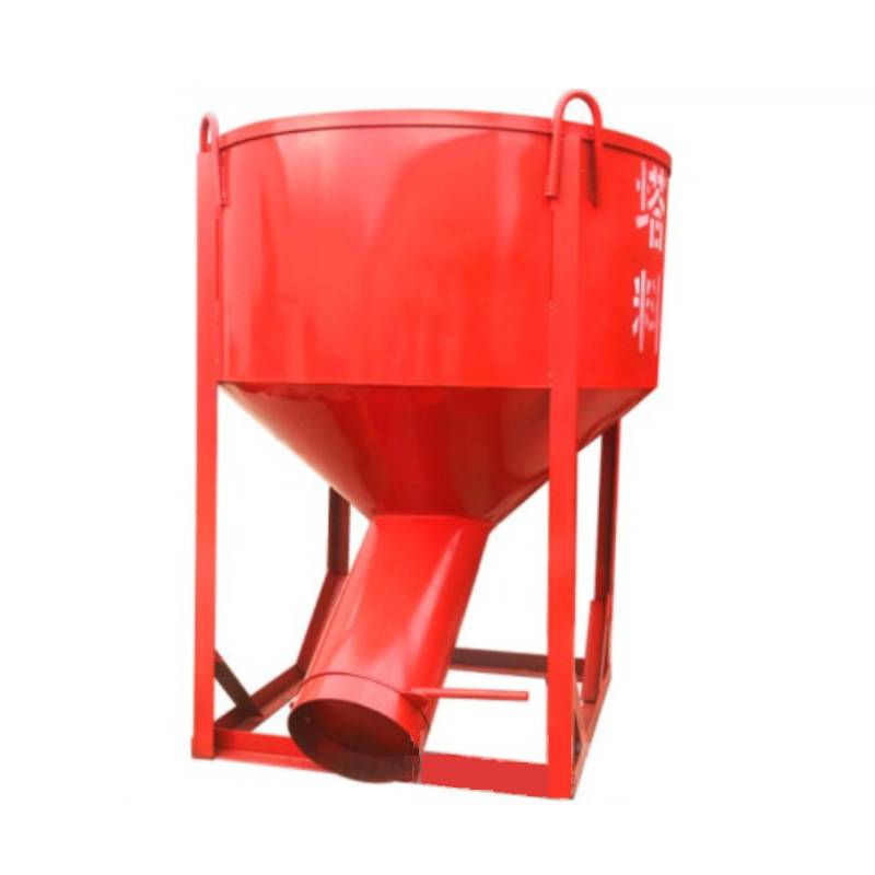 博朗晴（BOLANGQING） 料斗 斜口料斗 歪嘴料斗 类型：斜口料斗 容积：1m³ 板厚：5mm 规格：1500*1200*1200mm-华山云商