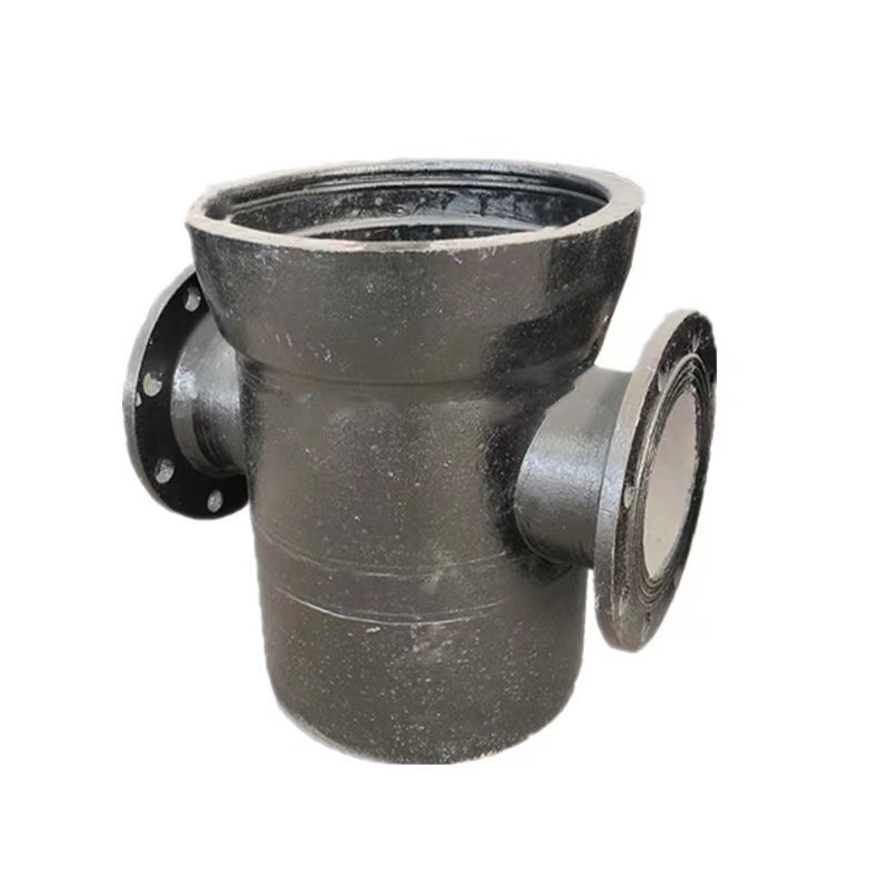 新月 球墨铸铁双承双盘四通 规格：DN400*300-华山云商